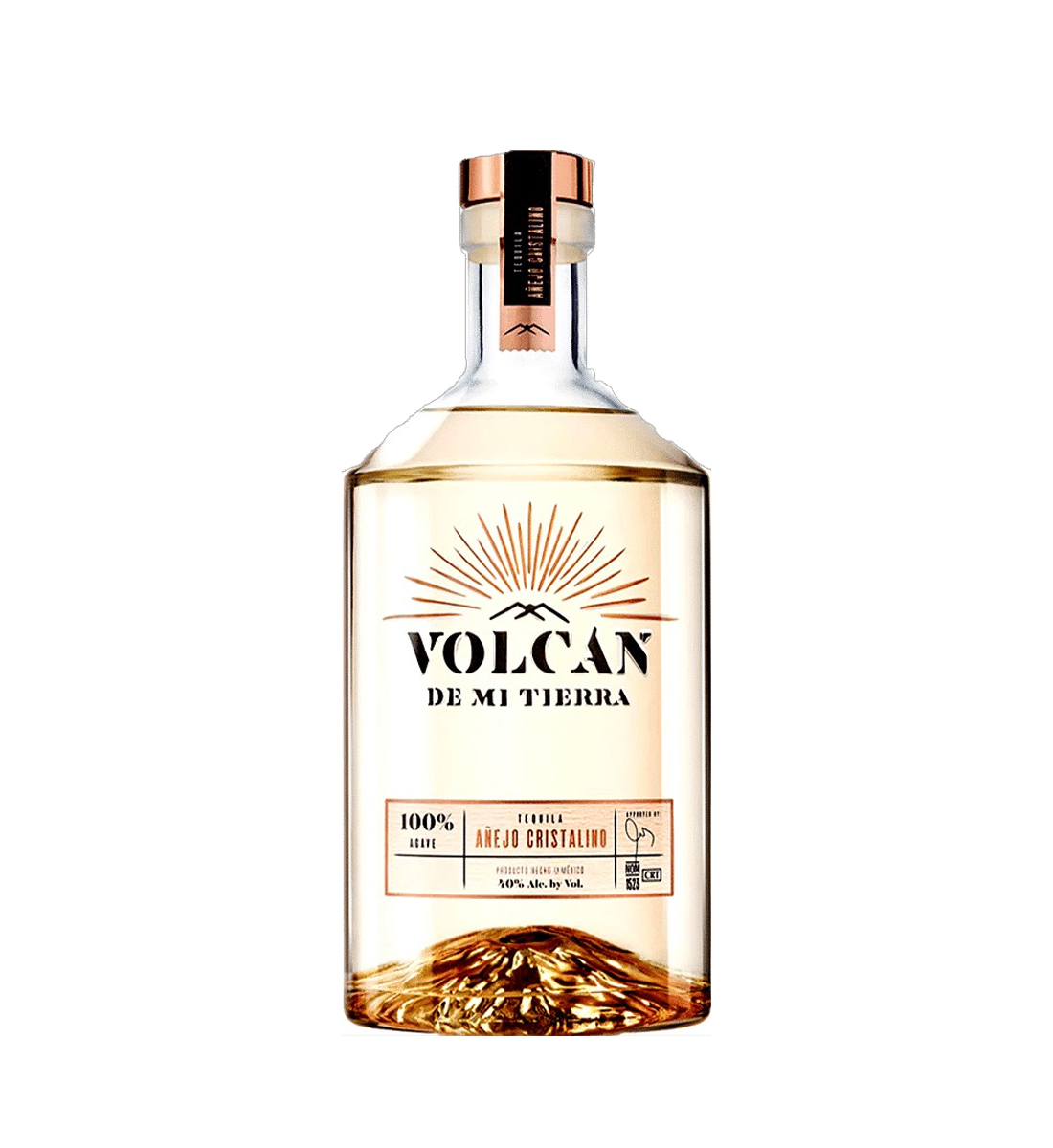 Tequila Volcan Anejo Cristalino 0.7L - Distribuitor - Wpg.ro