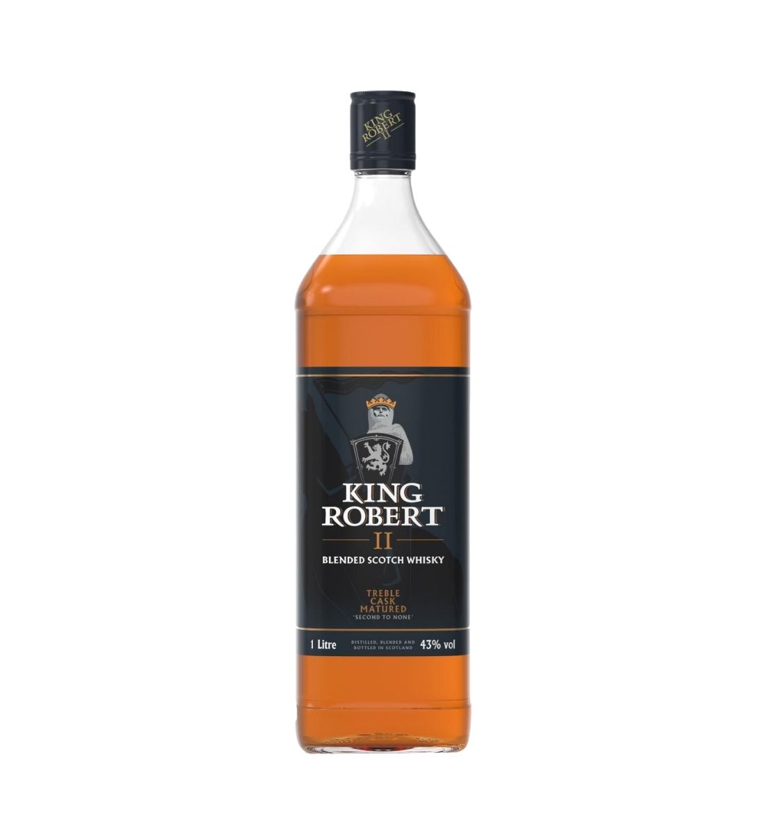 Whisky King Robert II Blended Scotch 1L - Distribuitor - Wpg.ro